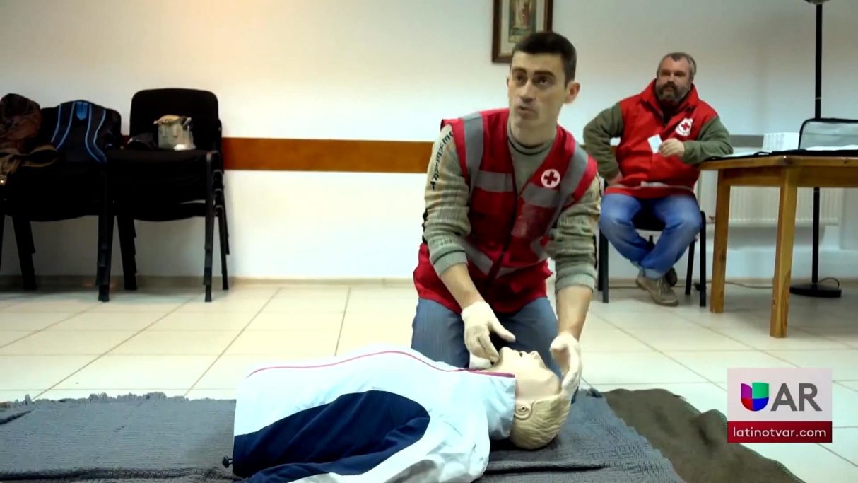 Aprendiendo CPR. - Univision Arkansas