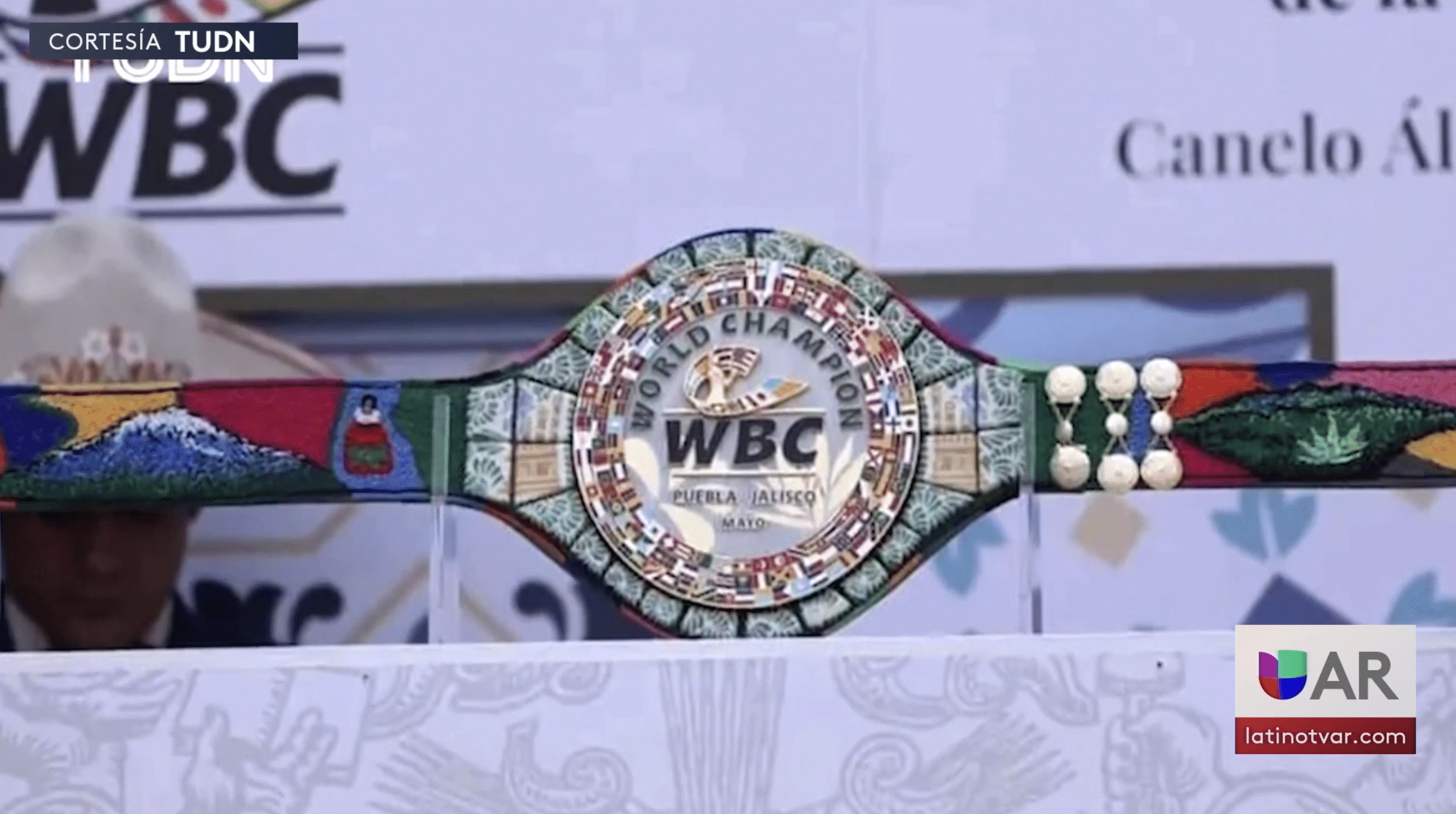 ¡Bellísimo! Revelan cinturón para pelea Canelo Álvarez vs. John Ryder ...