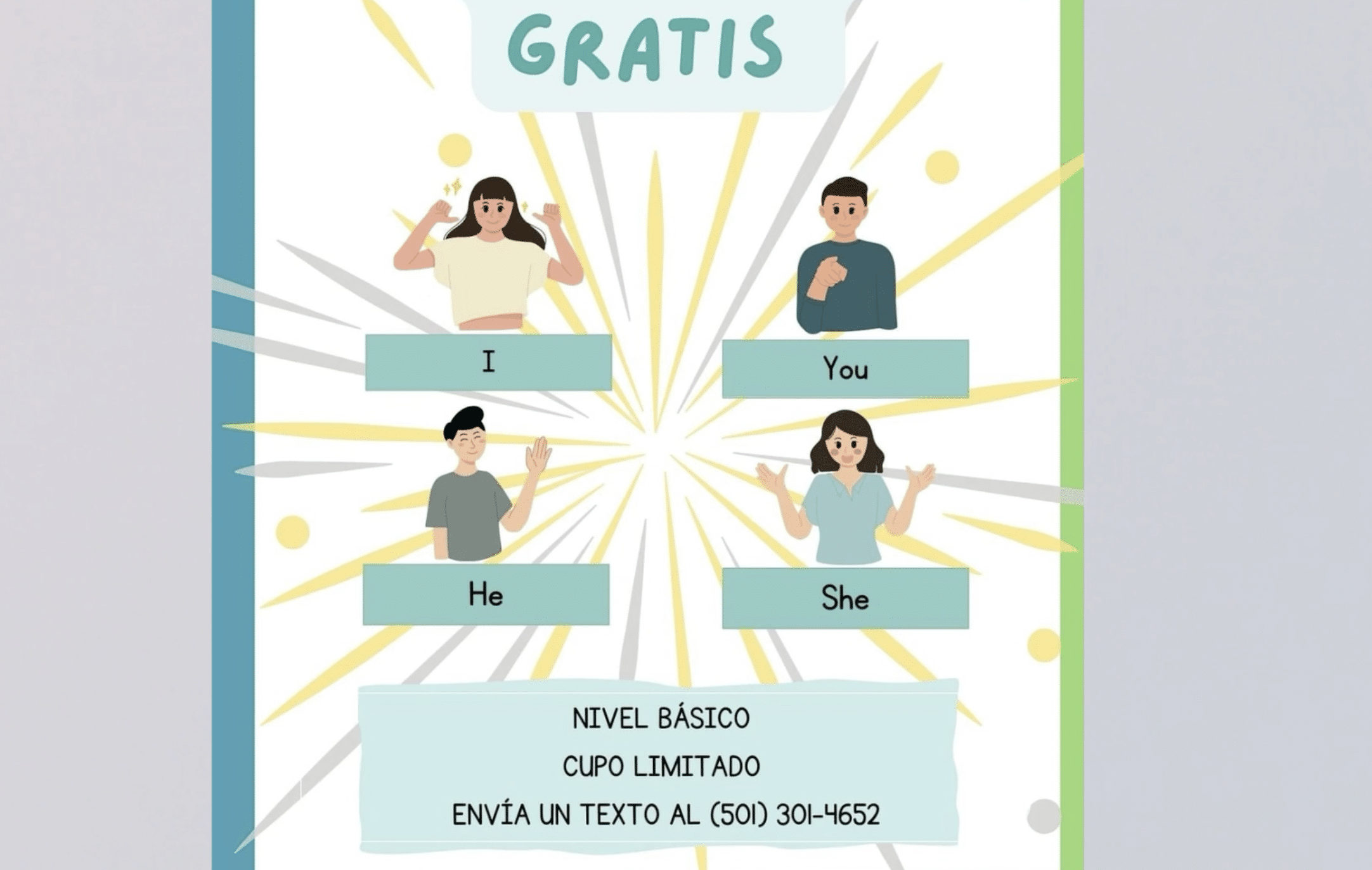 Clases de Inglés gratis en el Zócalo - Univision Arkansas