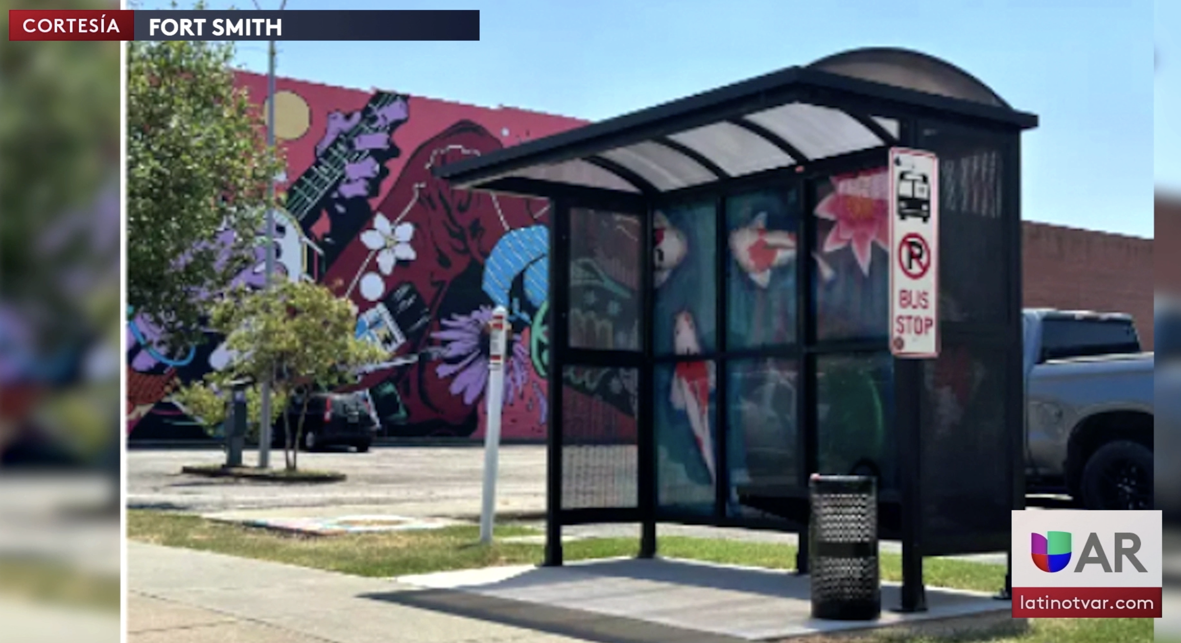Fort Smith construye paradas de autobús artísticas para que los ...